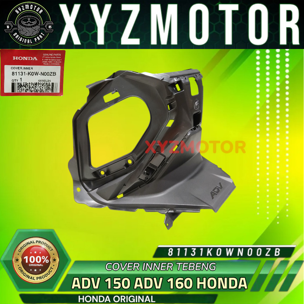 Jual COVER INNER TEBENG ADV 150 ADV 160 HONDA 81131-K0W-N00ZB ORIGINAL ...