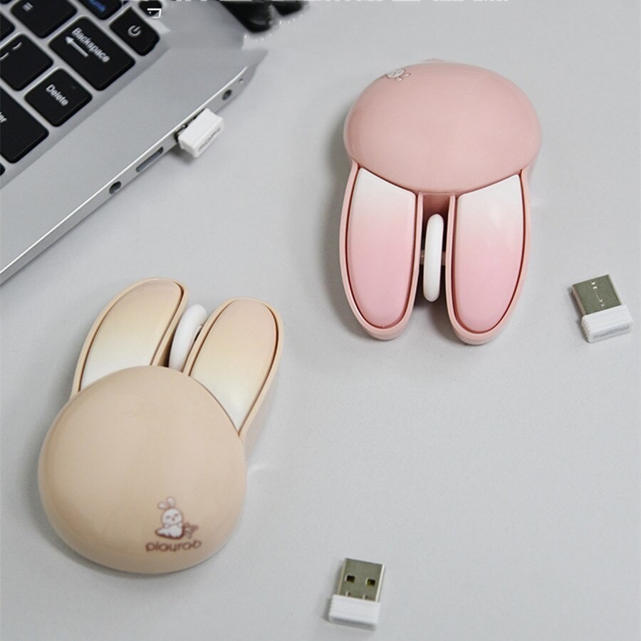 Jual Wireless Mouse 2.4GHz USB Optical Mouse 1200dpi Kawaii Cartoon ...