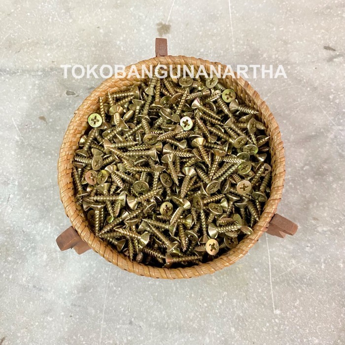 Jual 10 Pcs Skrup Kalsiboard / Skrup GRC / Skrup Kasibot / Calciboard ...