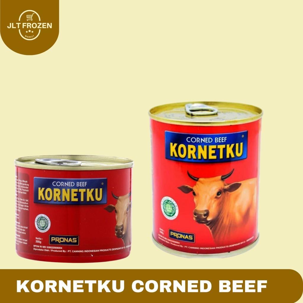 Jual Pronas Kornetku Corned Beef / Kornet Daging Sapi 300g / 340g ...