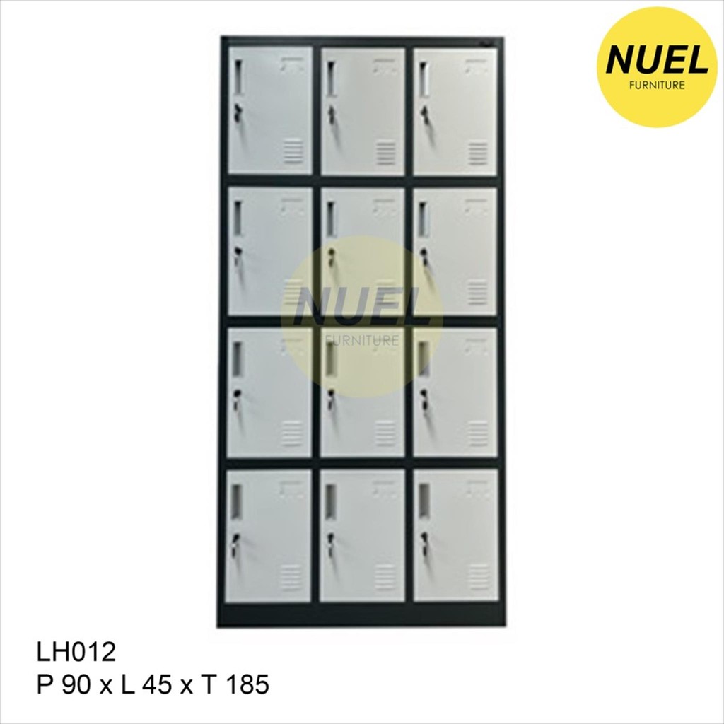 Jual Loker Besi / Locker Besi / Kabinet Besi / Loker Besi 12 Pintu ...