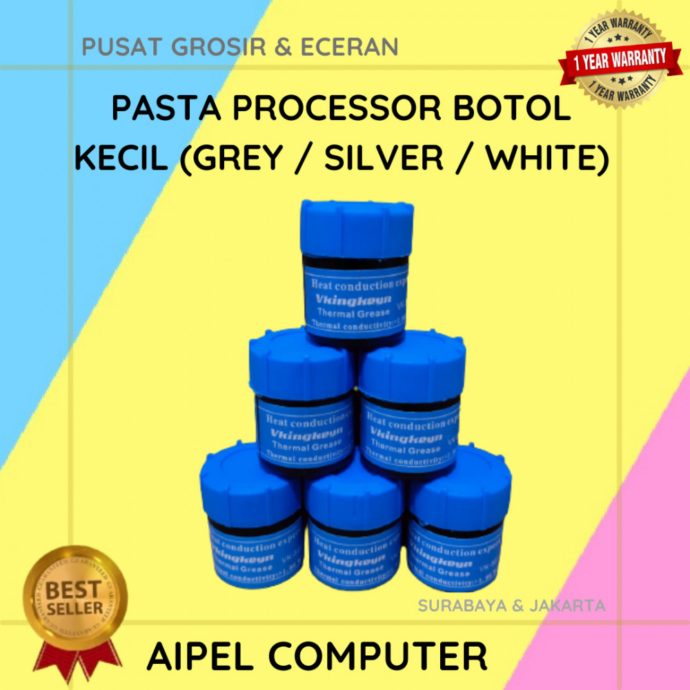 Jual BOTOL | Pasta Processor Botol Kecil / Silicon Grease Tube (Grey ...