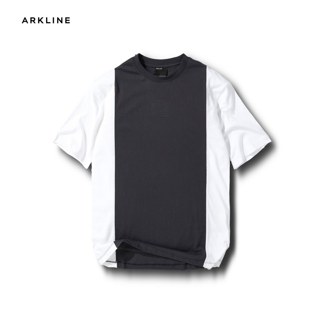 Jual Arkline Shadow Grey and White T-shirt - Colorblocked Blessings ...
