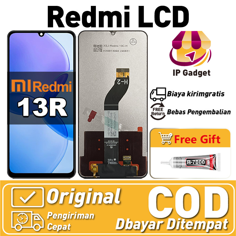 Jual Original Lcd REDMI 13R fullset ori asli Layar hp touchscreen ...
