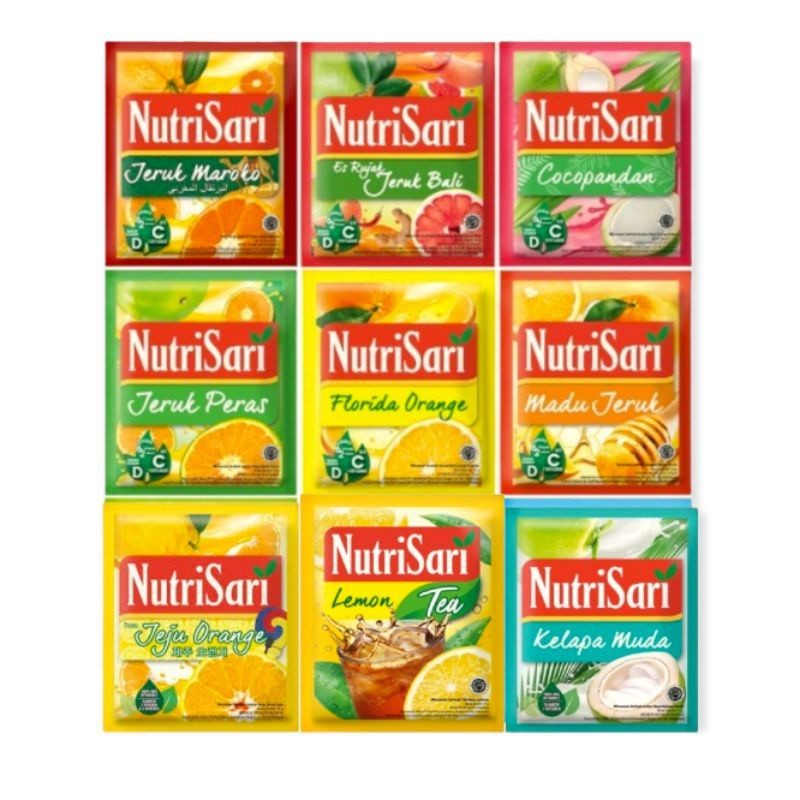 Jual Nutrisari Sachet 14 gr Nutri sari satuan | Shopee Indonesia