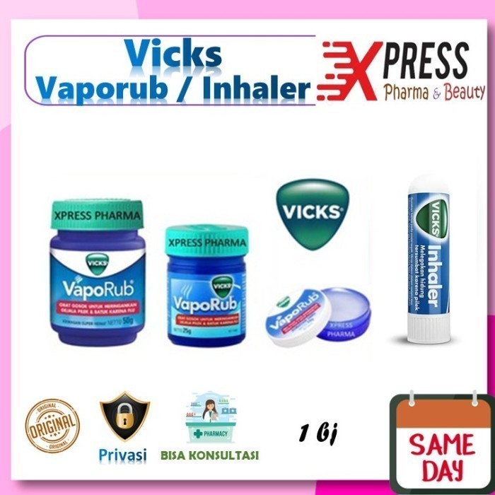 Jual Vicks VapoRub Gosok Vapo Rub Vick Viks Balsem Inhaler | Shopee ...