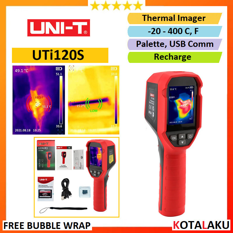 Jual Uni T Digital Thermometer Thermal Imager Imaging Camera Thermal ...