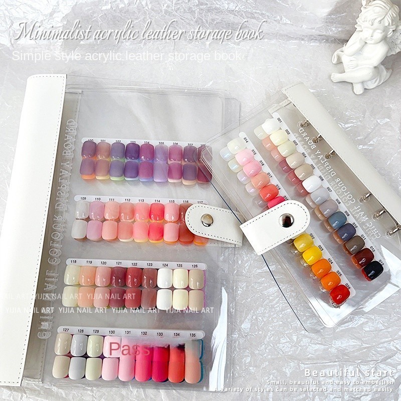 Jual Buku Display Untuk Kuku Press On | Display Sample Nail Art | Buku ...