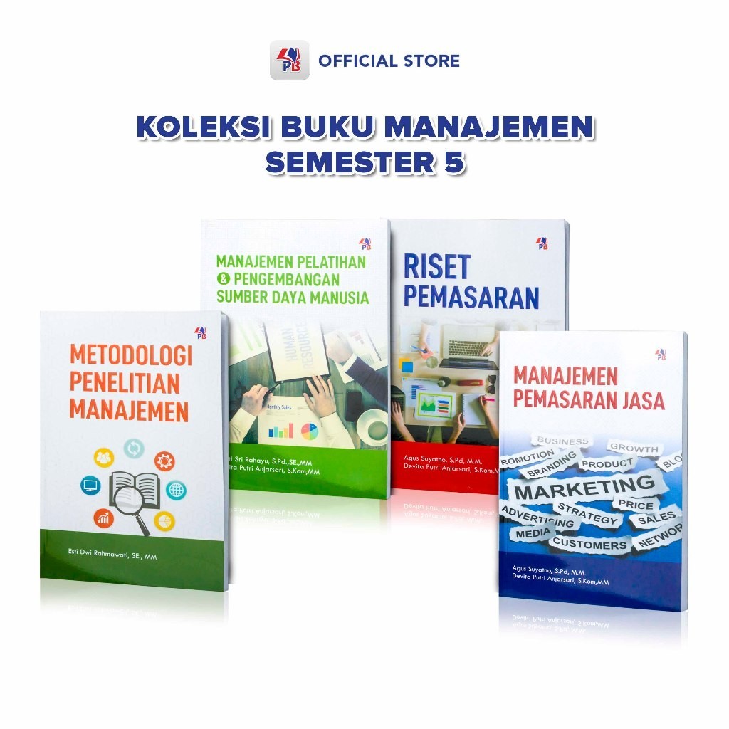 Jual Buku Kuliah Manajemen Semester 5 : Manajemen Pemasaran Jasa / Manajemen Pelatihan Dan ...