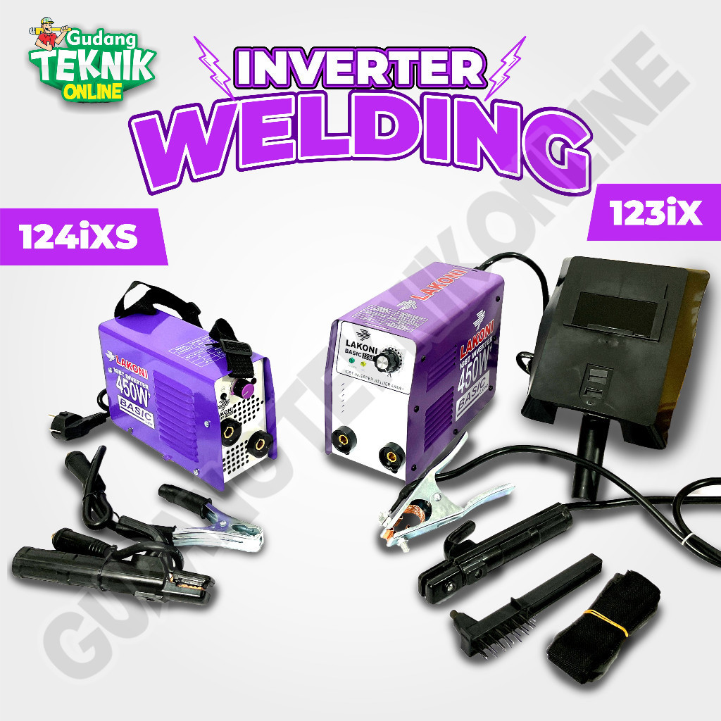 Jual Mesin Las LAKONI BASIC 123IX 124IXR 124IXS / Trafo Las Inverter ...