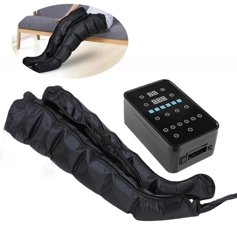 Jual PREORDER Presoterapia Air Compression Leg Massager Wraps 6 ...