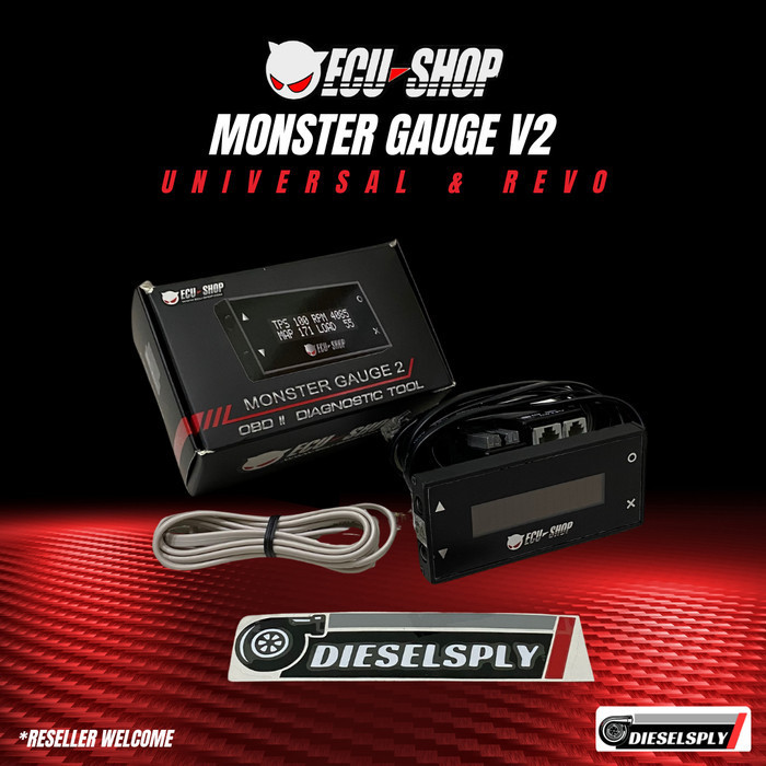 Jual Ecushop Ecu Shop Monster Gauge Monstergauge OBD Reader V2 ...