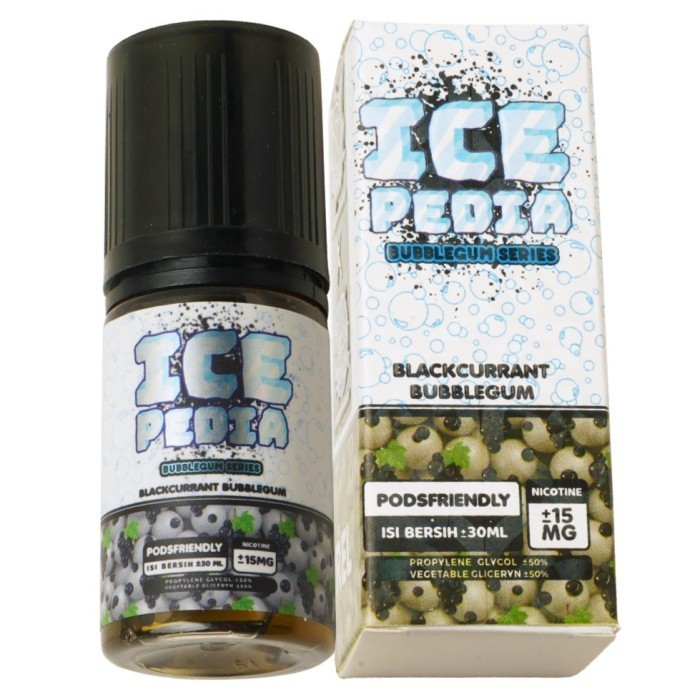 Jual Liquid Ice Pedia Bubblegum Blackcurrant Pods Friendly 15MG 30ML By ...