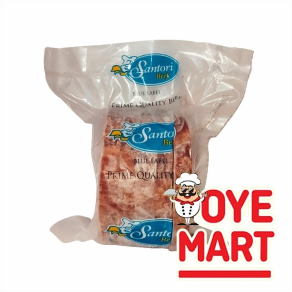 Jual BLUE LABEL SANTORI BEEF SIRLOIN 1000GR ISI 5 PCS (1KG) / DAGING ...