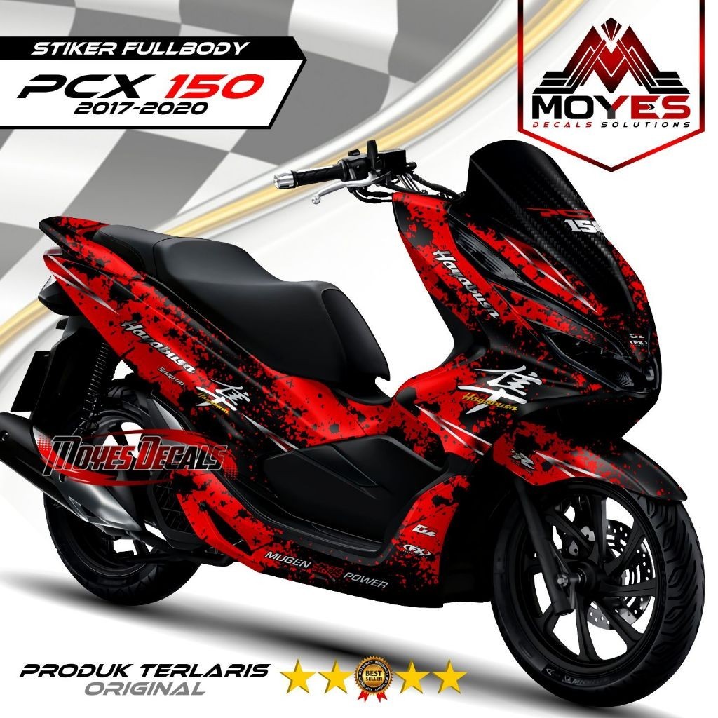 Jual Decal PCX 150 2017 Fullbody Stiker Variasi Honda Pcx 150 2018 ...