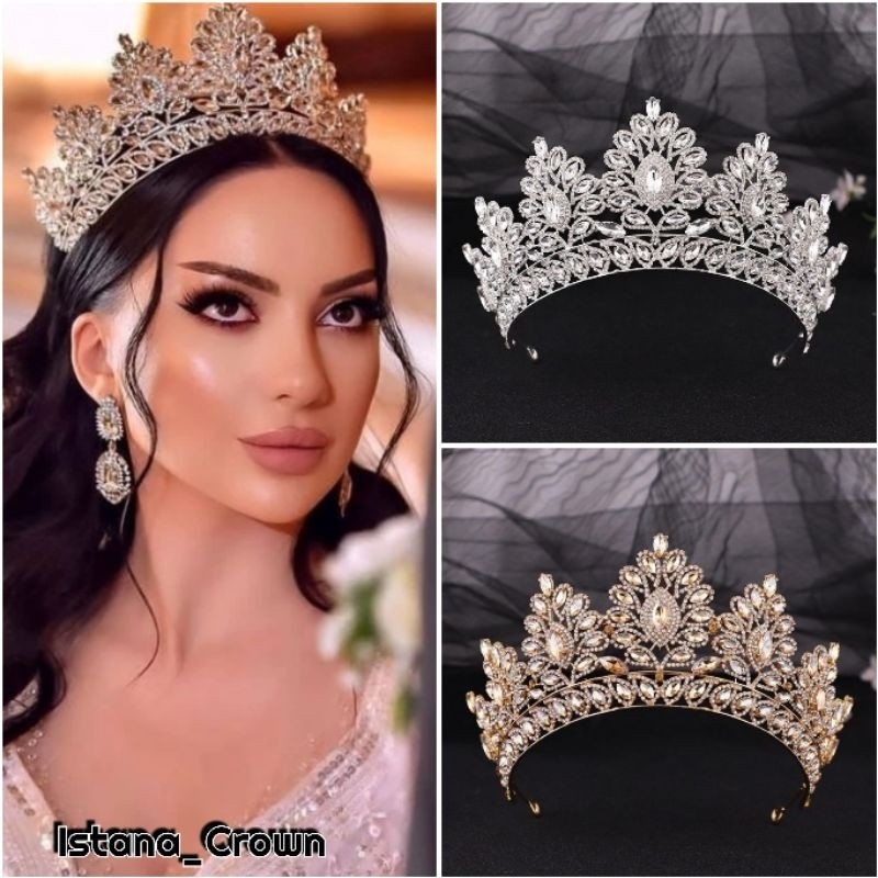 Jual Mahkota Puteri - Wedding Crown Jumbo - Mahkota Pengantin Mewah ...
