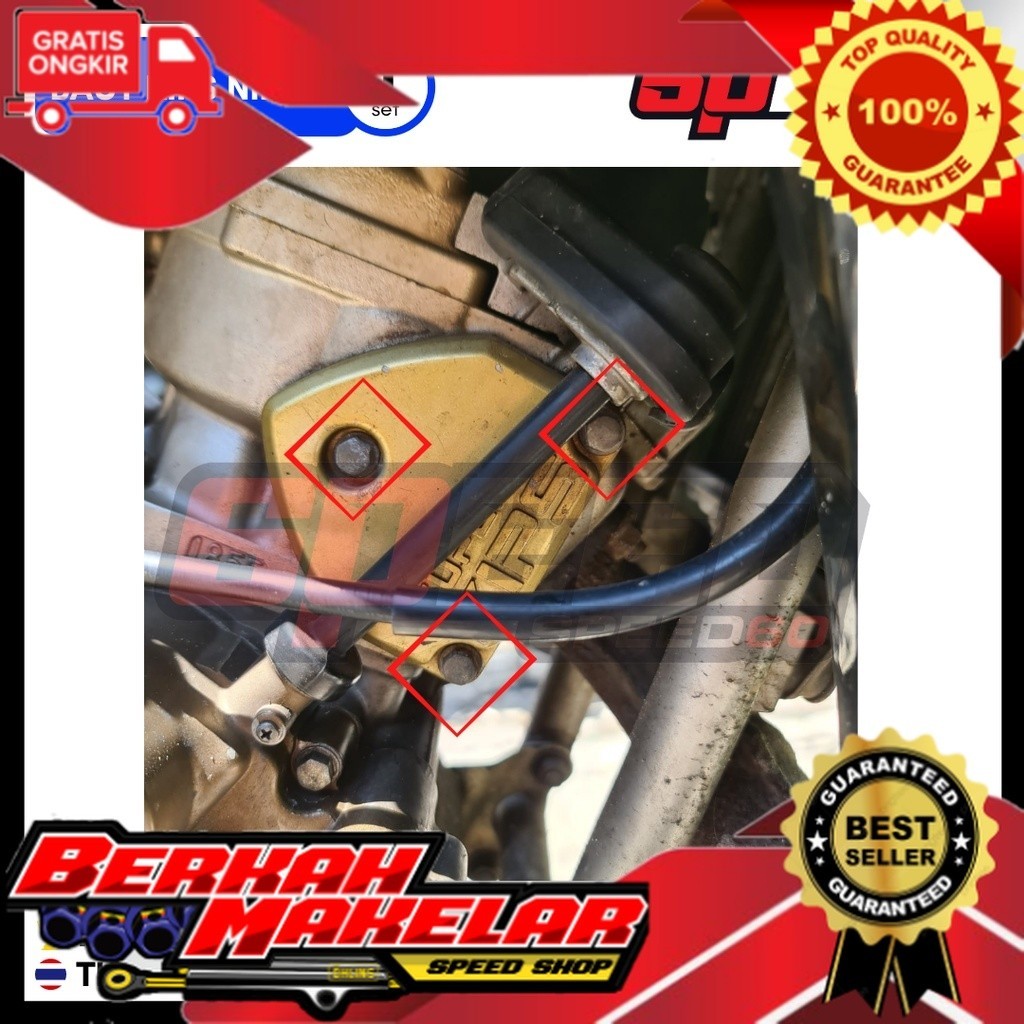 Jual Baut Cover Tutup Super Kips Ninja R RR Kiri Kanan Superkips ...
