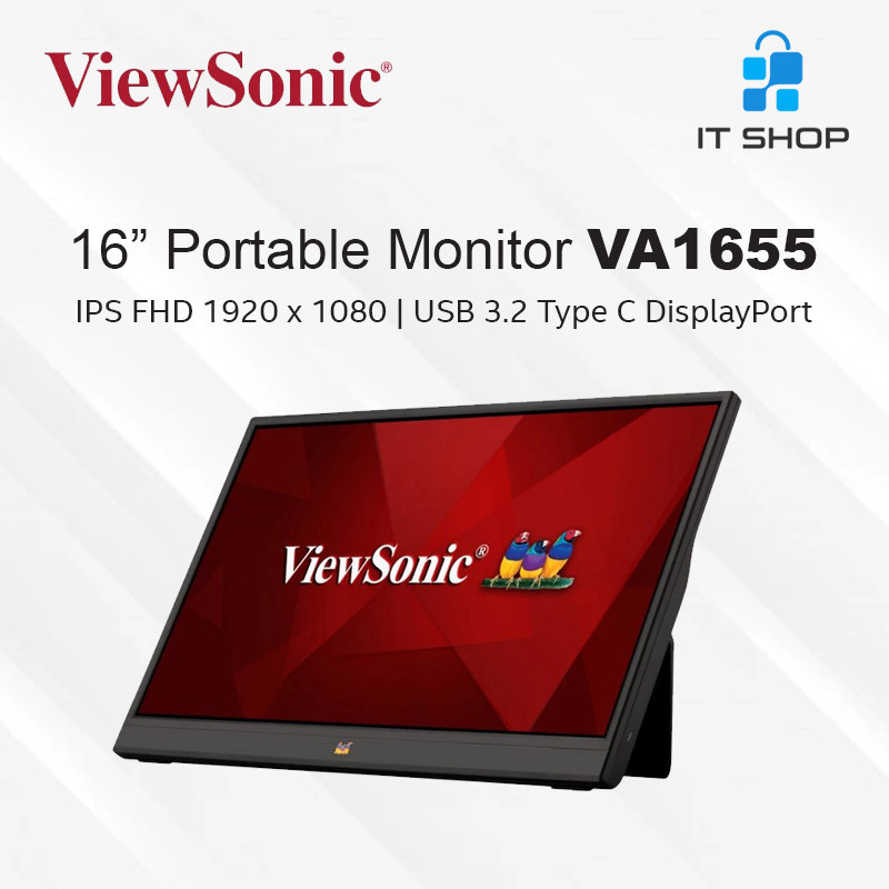 Jual ViewSonic Portable Monitor VA1655 16 inch | Shopee Indonesia