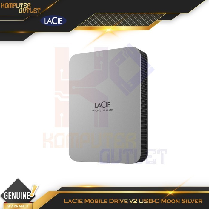 Jual Lacie Mobile Drive V2 USB-C HDD 1TB 2TB 4TB 5TB - HDD Eksternal 1 TB 2 Tb 4 TB 5 TB ...