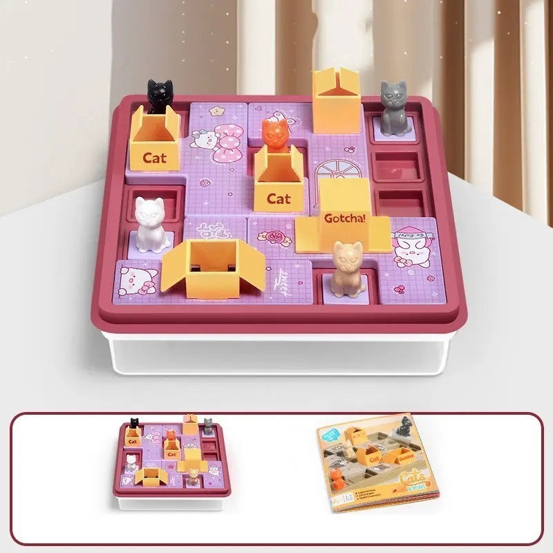 Jual hover board smart balance Cats & Boxes Maze Logic Brain Game ...