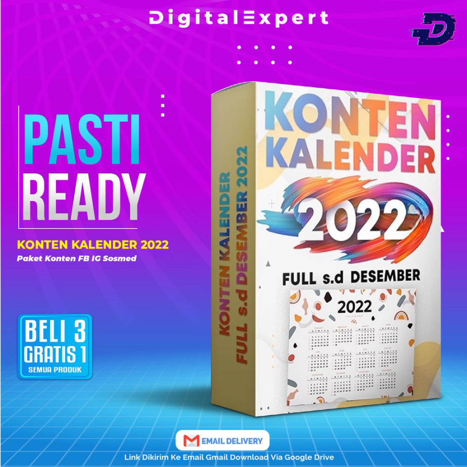 Jual [55] KONTEN KALENDER Update 2022 - Paket Konten FB IG Sosmed ...