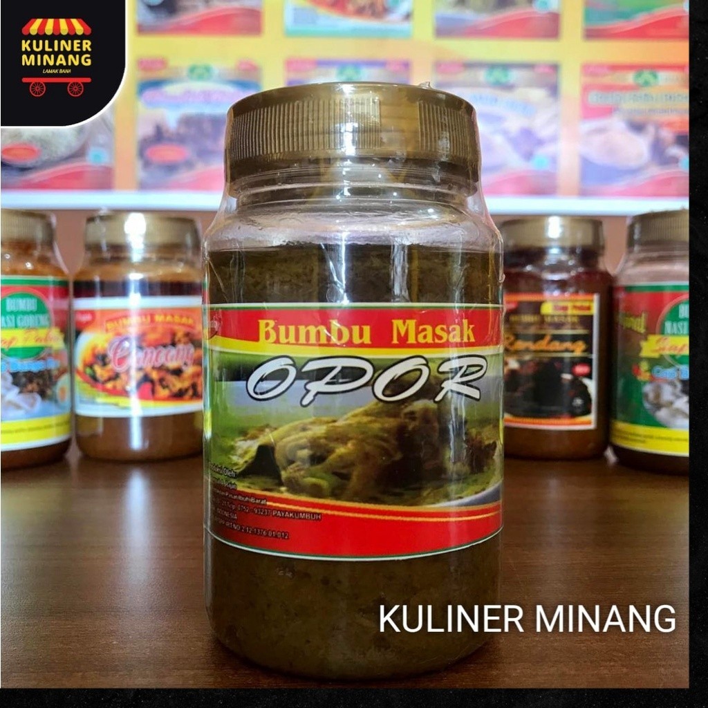 Jual Kuliner Minang Bumbu Masak Opor A Rajab Oleh Oleh Cemilan Makanan ...