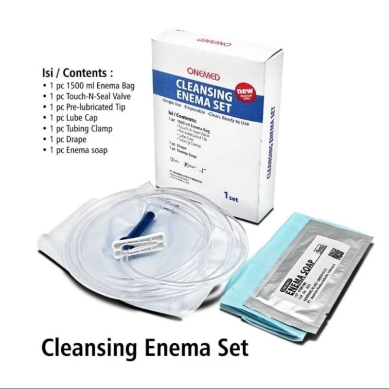 Jual Enema set cleaning cleansing enema set onemed | Shopee Indonesia