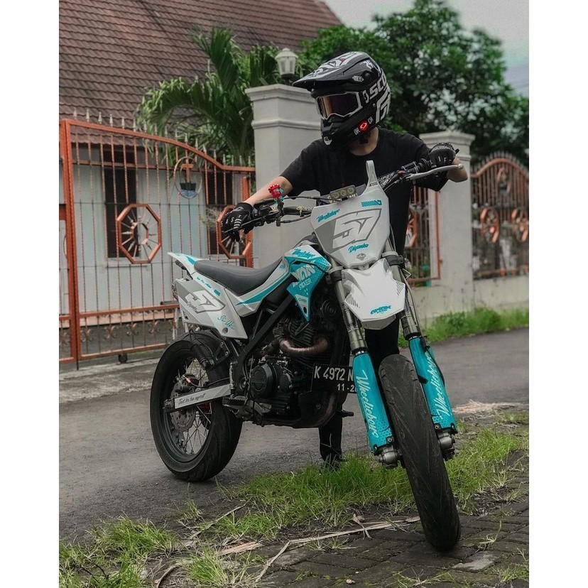 Jual Decal/Stiker WR155/Gordon/ D'Tracker /CRF /KLX BF full body(Bisa ...