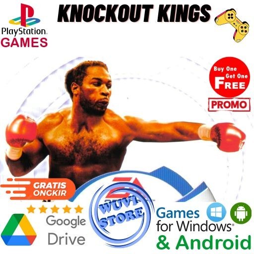 Jual Game PC Knockout Kings Emulator PS1 | Bisa Main di Android atau PC | Beli 1 Gratis 1 ...