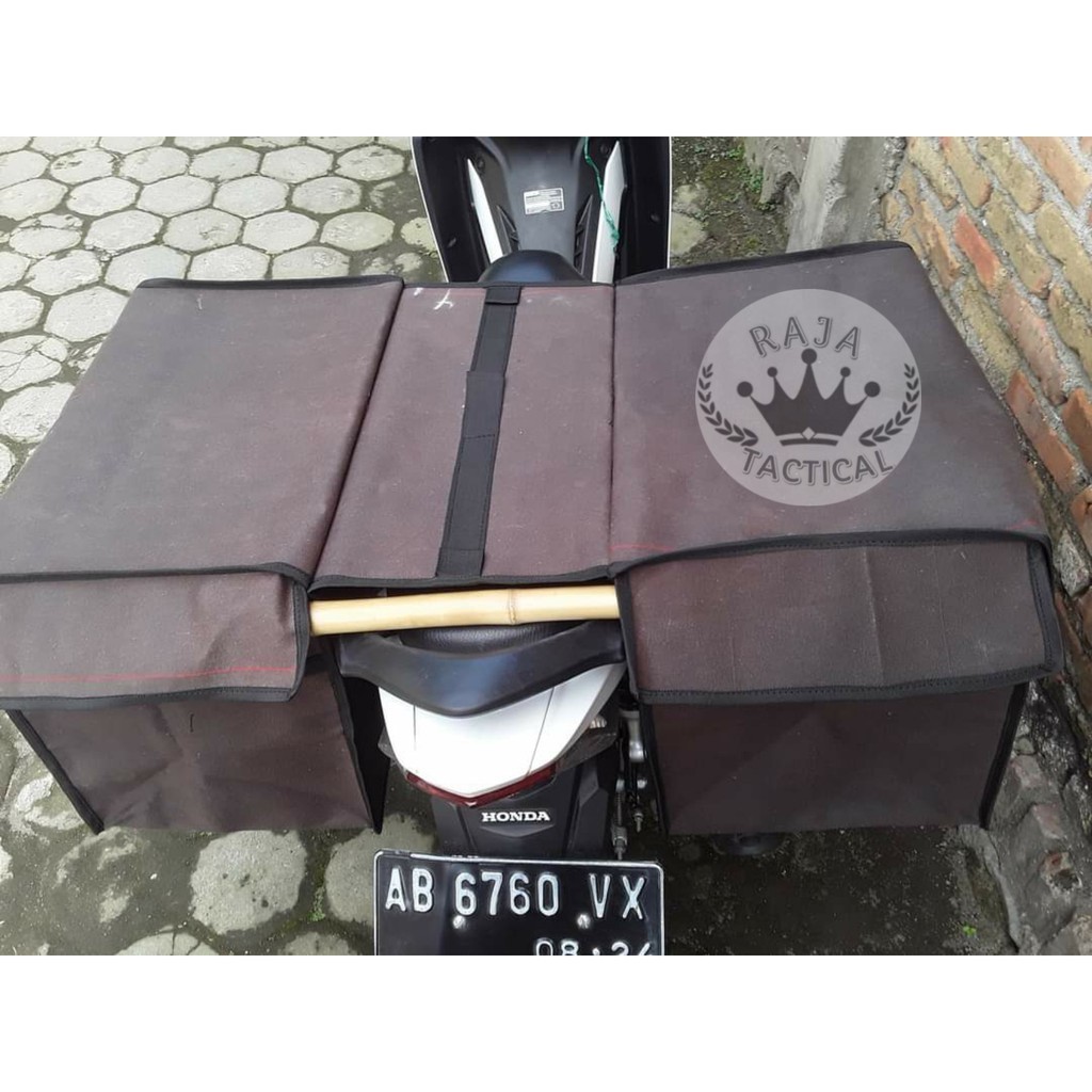 Jual OBROK TERPAL KUAT Tas Obrok Terpal Tas Pos Kuris Tas Motor Terpal ...