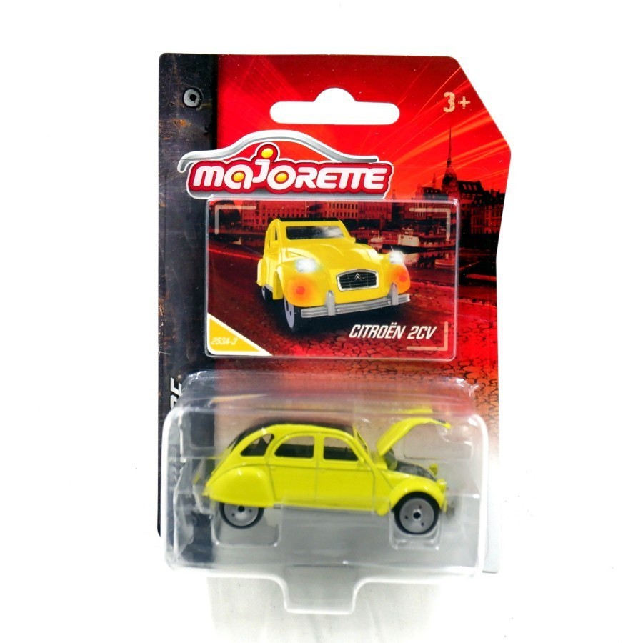 Jual Majorette Vintage Cars Citroen 2CV Yellow | Shopee Indonesia