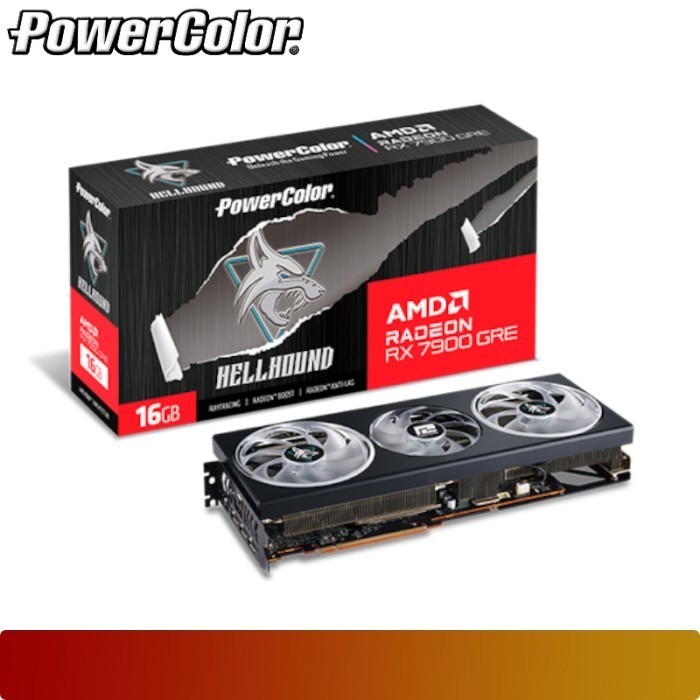 Jual POWERCOLOR Hellhound AMD Radeon RX 7900 GRE 16GB GDDR6 | Shopee ...