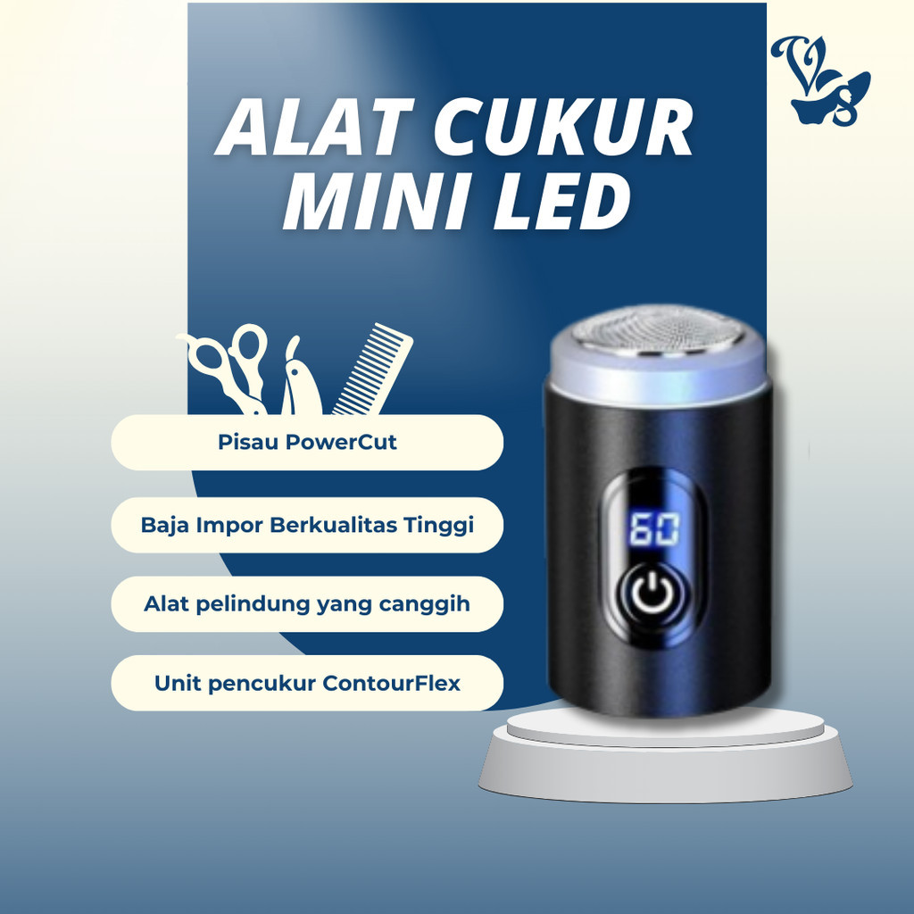 Jual (VALSHION) Alat Cukur Kumis dan Jenggot Mini Portable Elektrik ...