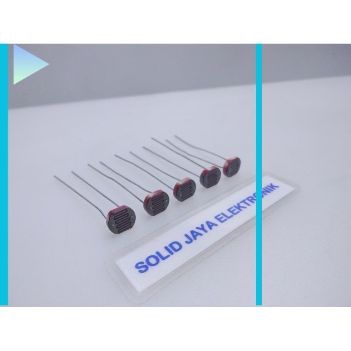 Jual Photoconductive Photodetector Sensor Cahaya LDR 5 MM | Shopee ...