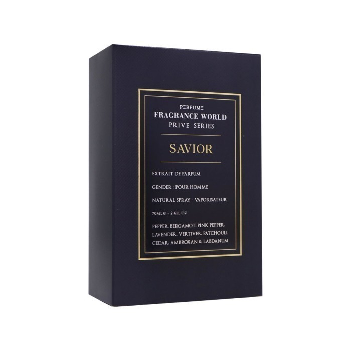 Jual Fragrance World Prive Series Savior Pour Homme Extrait de Parfum ...