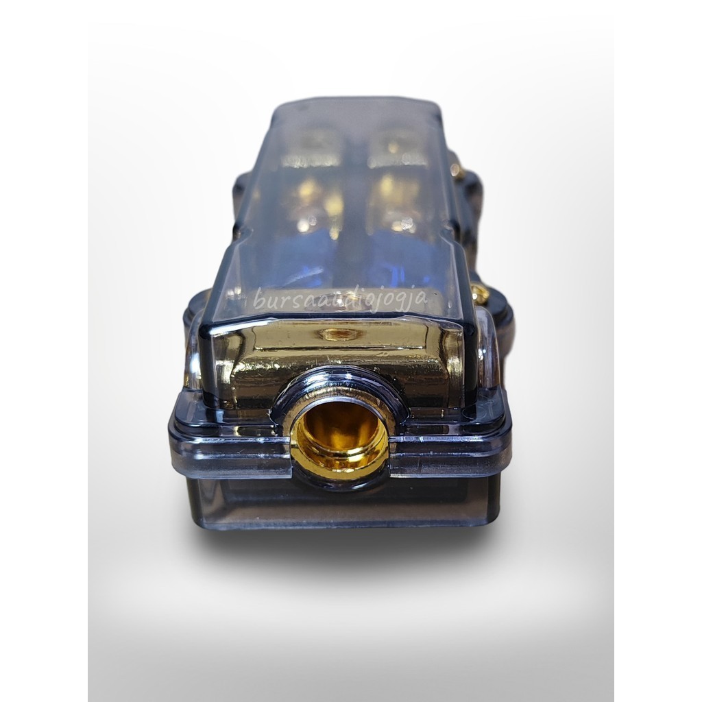 Jual Distribution block sekring 60 ampere 2 jalur fuse box skring audio ...