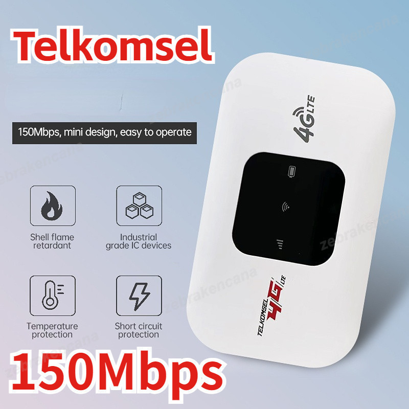 Jual Modem Wifi Mifi 4G LTE k300 Unlock Operator Telkomsel 150Mbps | Shopee Indonesia