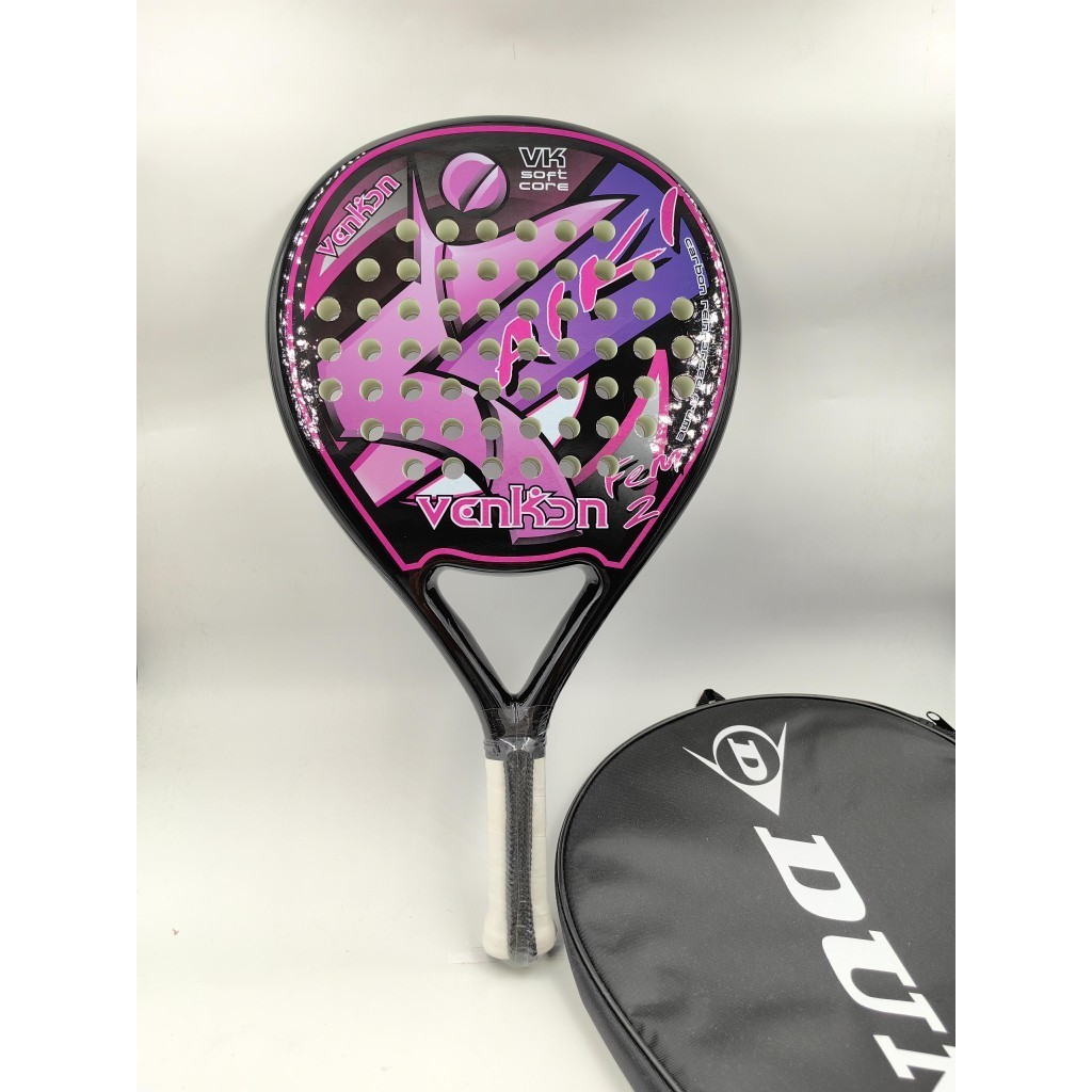 Jual Padel Racket Series Palas 3 Layer Carbon Fiber Board Paddle, EVA ...