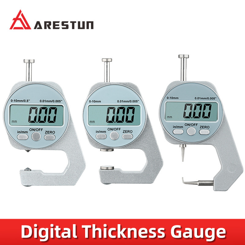 Jual Digital Display Thickness Gauge Zinc Alloy Electronic LCD ...