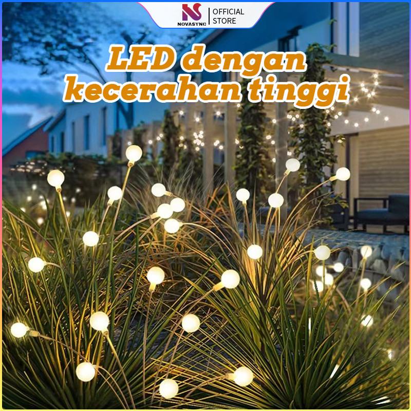 Jual [NS] Lampu Rumput Tenaga Surya LED, Lampu Kunang-kunang, Lampu ...