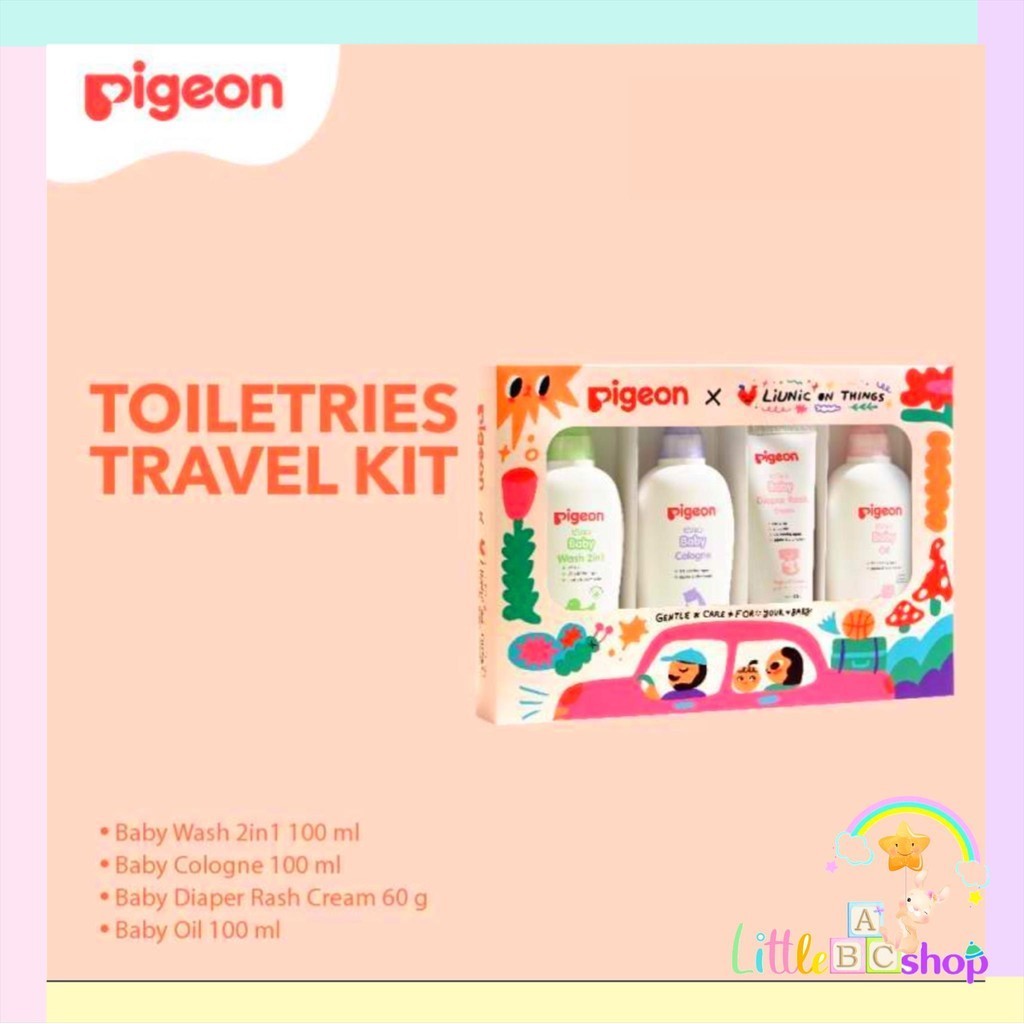 Jual Pigeon MINI SIZE Toiletries Travel Kit / Pigeon Gift Set Mini size ...