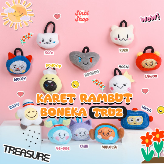 Jual Karet Rambut Truz Kepala Treasure Yg Ent Jeongwoo Haruto Ruru ...
