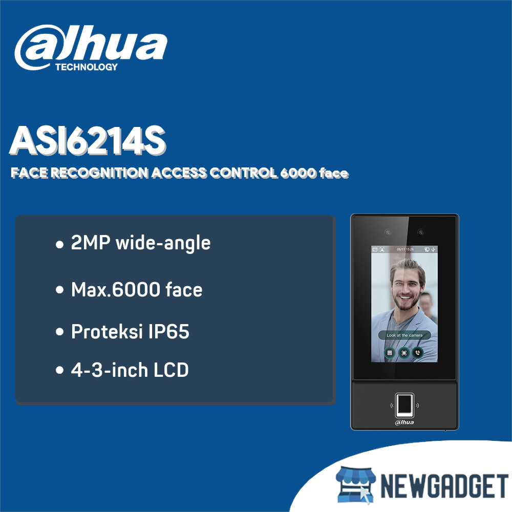 Jual DAHUA ASI6214S FACE RECOGNITION ACCESS CONTROLLER | Shopee Indonesia