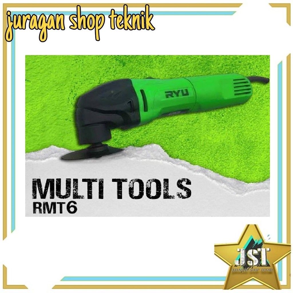 Jual TEKIRO RYU MESIN Multi Cutter Set 6pcs RMT 6- Multi Oskilasi Tools ...