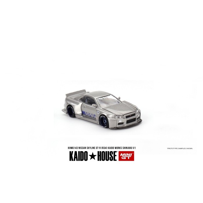 Jual Mini GT Kaido House 143 Nissan Skyline GT-R (R34) Kaido Works ...