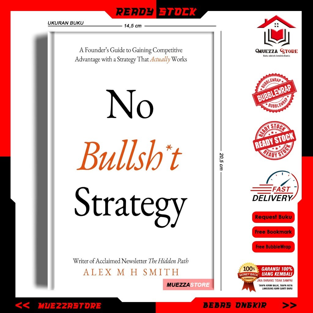 Jual No Bullsh*t Strategy by Alex M H Smith (English/Indonesia ...