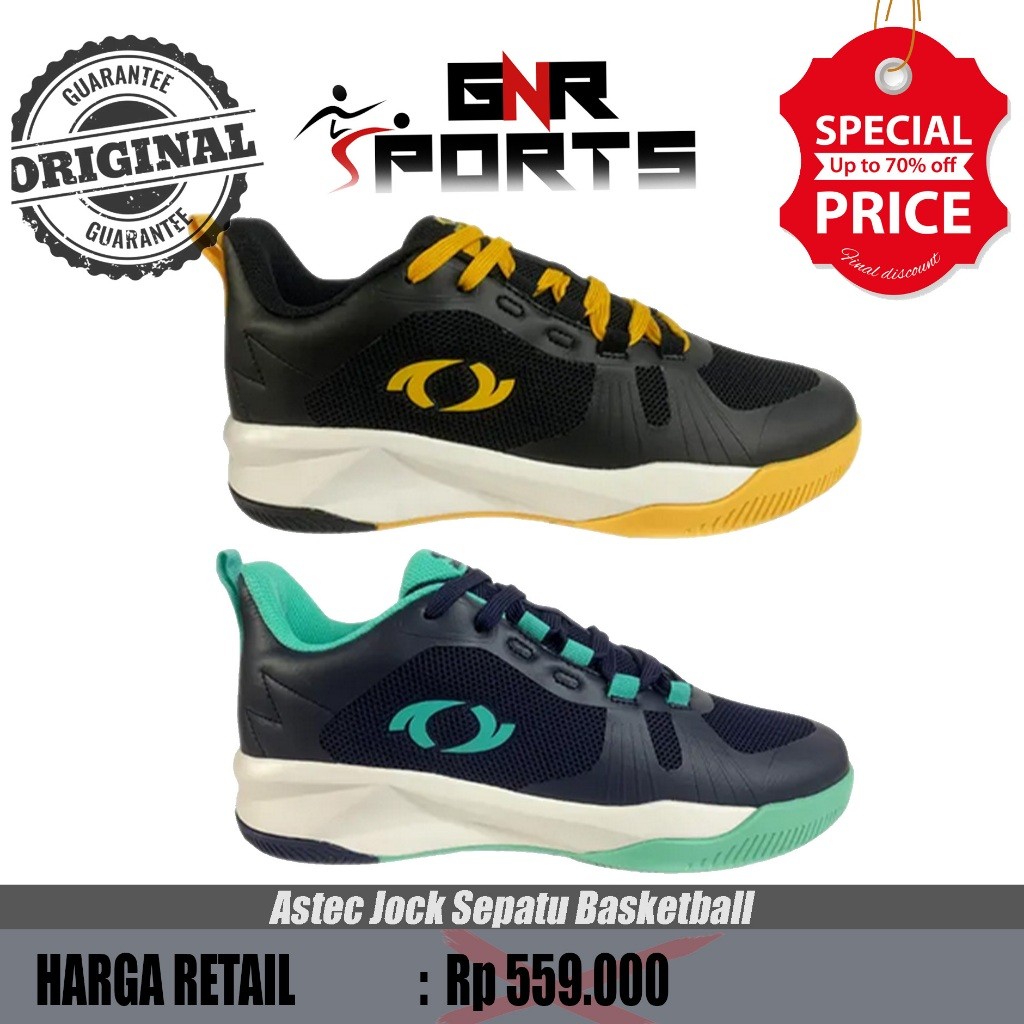 Jual Sepatu Basket Astec Jock Sepatu Basketball Pria Original 100% ...