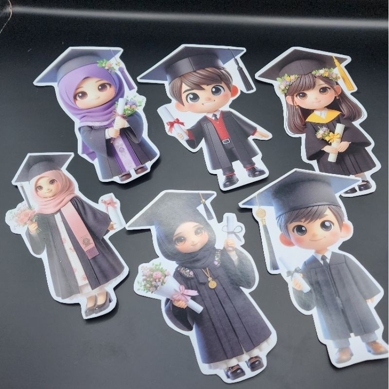 Jual Grosir Topper Wisuda 13 cm Jumbo / Topper Graduation / Topper ...