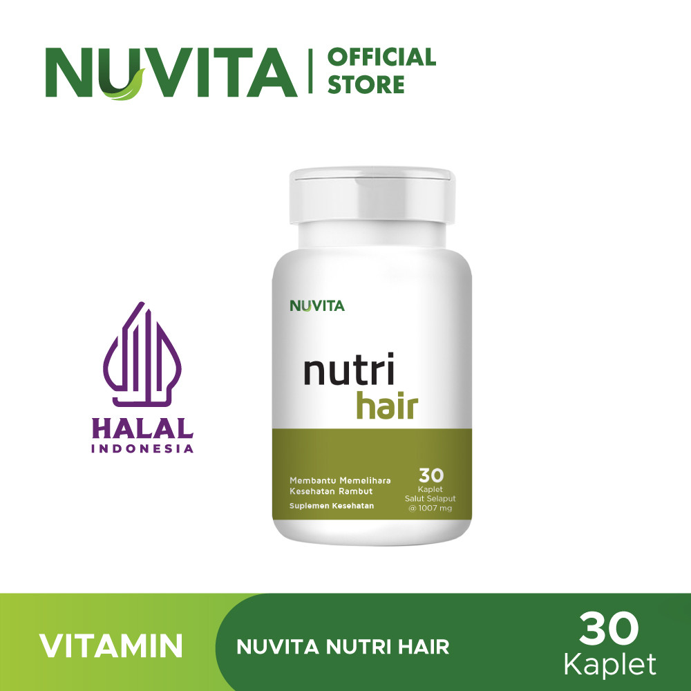 Jual Nuvita Nutri Hair - 30 Kaplet | Shopee Indonesia