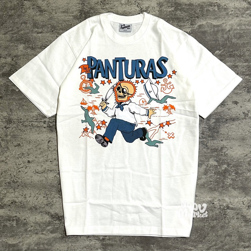 Jual [HOT] The Panturas - Conbini Pirates Tshirt - White | Original ...